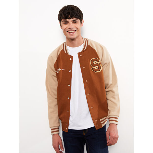 Oversize Uzun Kollu Erkek Kolej Ceket