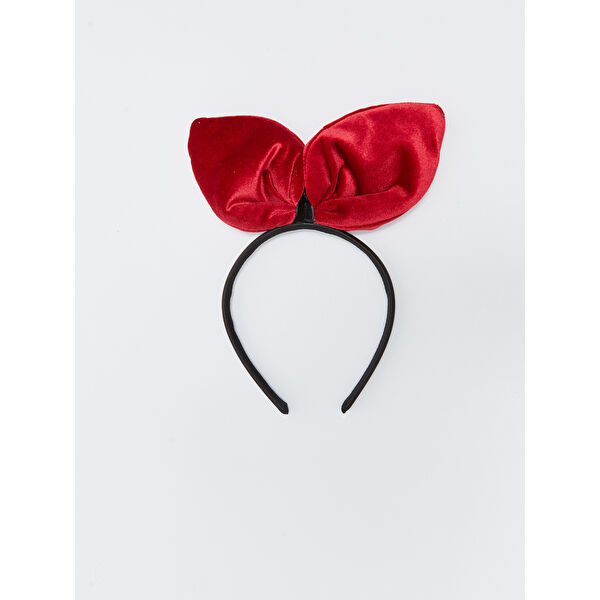 3D Fiyonk Detaylı Kız Çocuk Taç