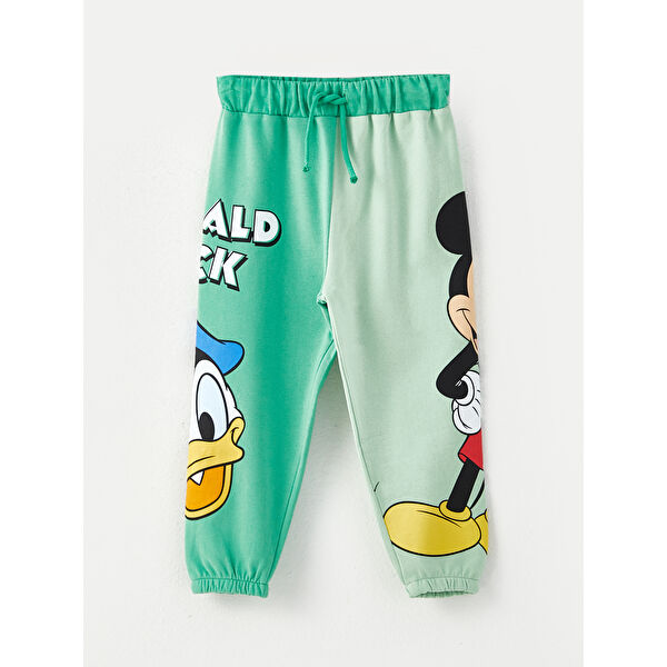 Beli Lastikli Disney Baskılı Erkek Bebek Jogger Eşofman Altı Beli Lastikli Disney Baskılı Erkek Bebek Jogger Eşofman Altı