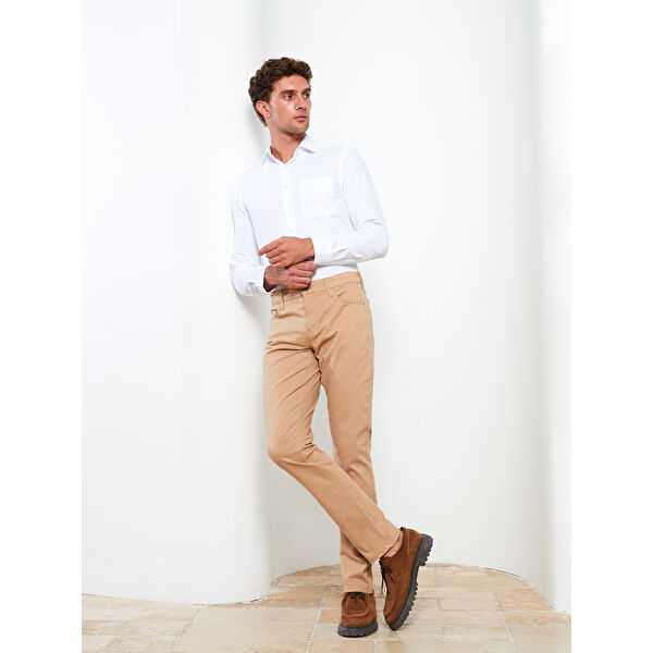 Standart Kalıp Gabardin Erkek Pantolon