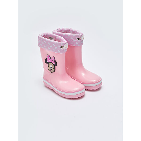 Minnie Mouse Lisanslı Kız Bebek Yağmur Botu
