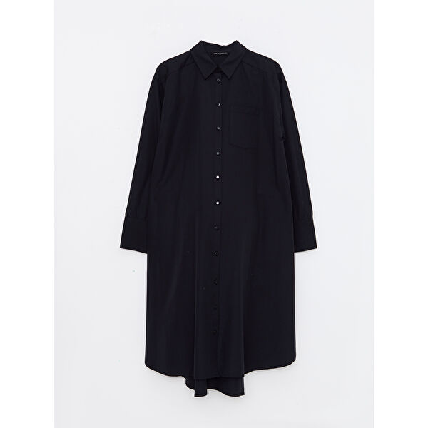 Gömlek Yaka Düz Uzun Kollu Hamile Elbise Gömlek Yaka Düz Uzun Kollu Hamile Elbise