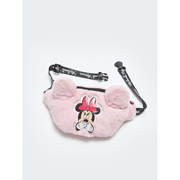 Minnie Mouse Baskılı Pelüş Kız Çocuk Bel Çantası Minnie Mouse Baskılı Pelüş Kız Çocuk Bel Çantası