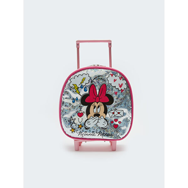 Minnie Mouse Lisanslı Çekme Mekanizmalı Kız Çocuk Çanta Minnie Mouse Lisanslı Çekme Mekanizmalı Kız Çocuk Çanta