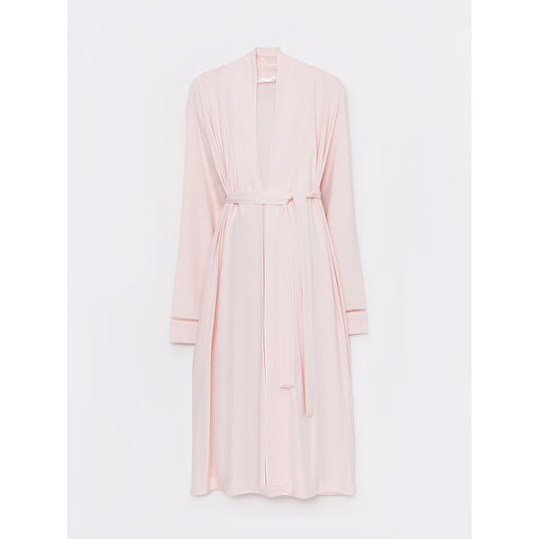 Şal Yaka Düz Uzun Kollu Hamile Sabahlık Şal Yaka Düz Uzun Kollu Hamile Sabahlık