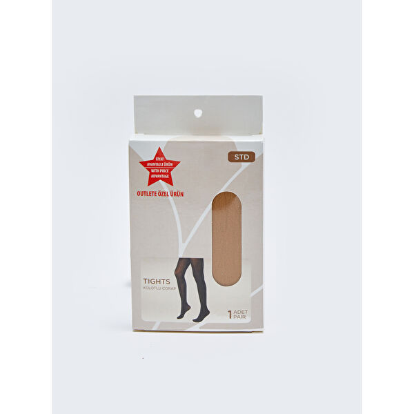 Düz Kadın Külotlu Çorap