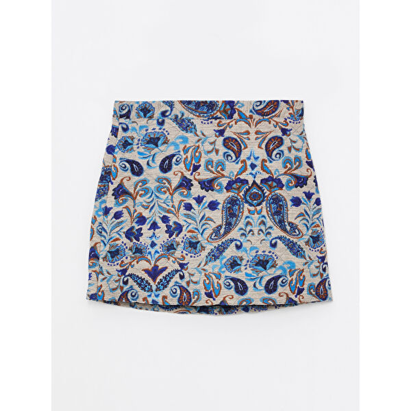 Desenli Kadın Etek