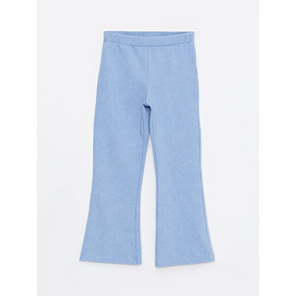 Beli Lastikli Basic Geniş Paça Kız Çocuk Pantolon Beli Lastikli Basic Geniş Paça Kız Çocuk Pantolon