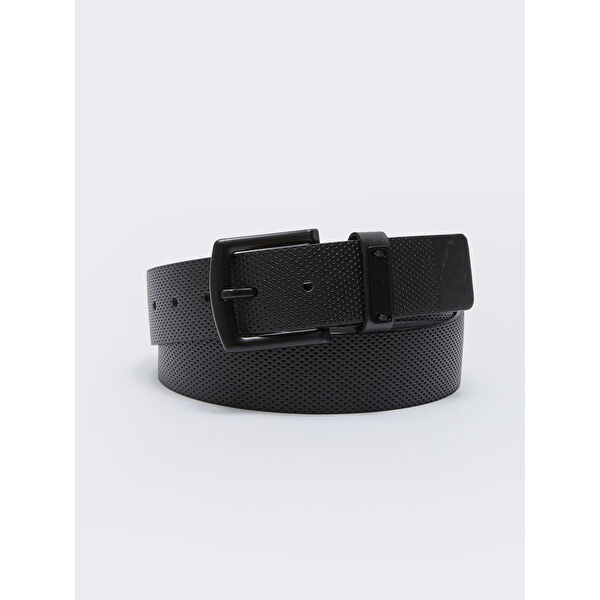 Deri Görünümlü Erkek Kemer