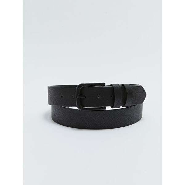 Deri Görünümlü Erkek Kemer