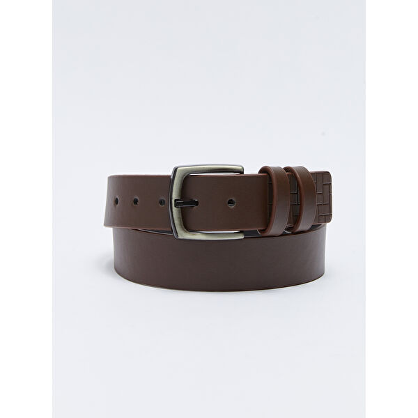 Deri Görünümlü Erkek Chino Kemeri Deri Görünümlü Erkek Chino Kemeri