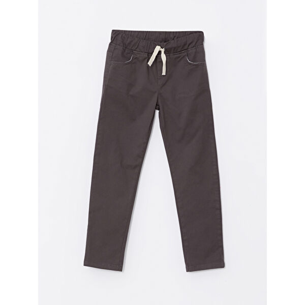 Beli Lastikli Basic Gabardin Erkek Çocuk Pantolon