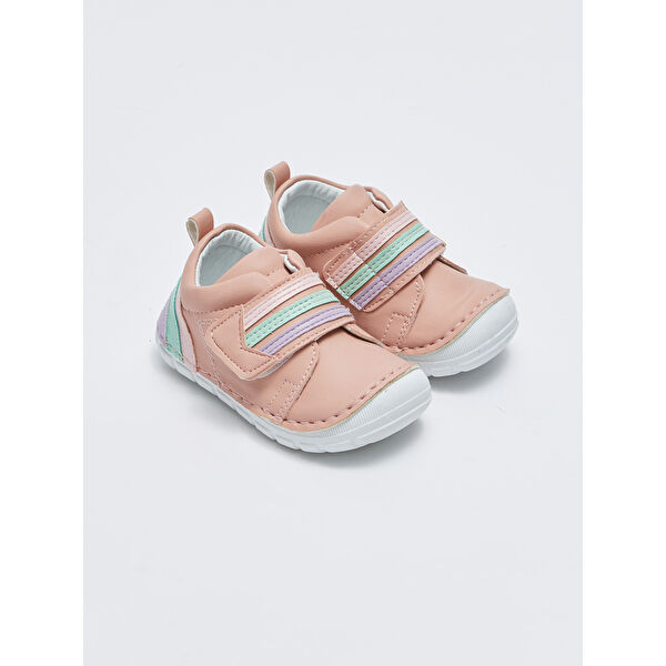 Cırt Cırtlı Kız Bebek İlk Adım Ayakkabısı