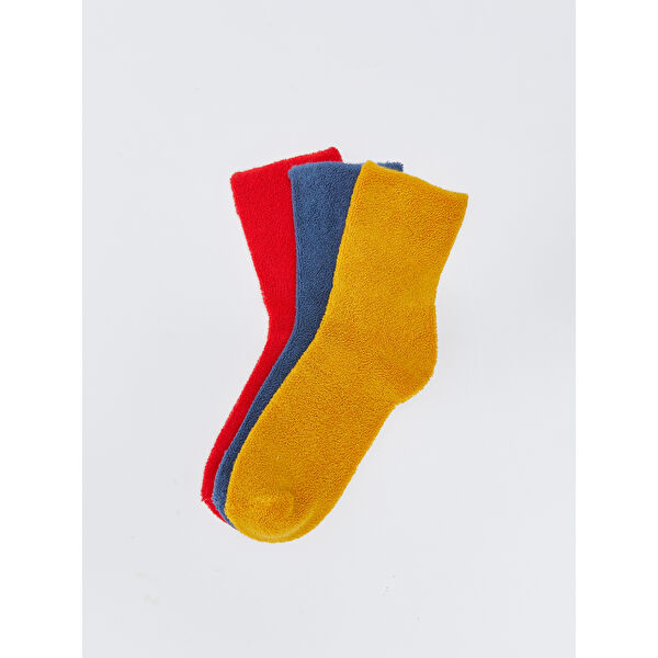 Basic Erkek Çocuk Havlu Soket Çorap 3'lü
