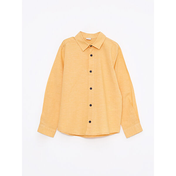 Basic Uzun Kollu Erkek Çocuk Gömlek