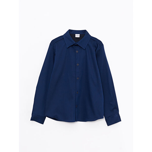 Basic Uzun Kollu Erkek Çocuk Gömlek