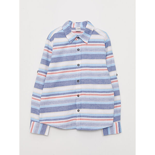 Basic Uzun Kollu Erkek Çocuk Gömlek