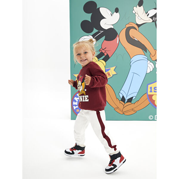 Cırt Cırtlı Minnie Mouse Lisanslı Kız Bebek Bilekli Spor Ayakkabı Cırt Cırtlı Minnie Mouse Lisanslı Kız Bebek Bilekli Spor Ayakkabı