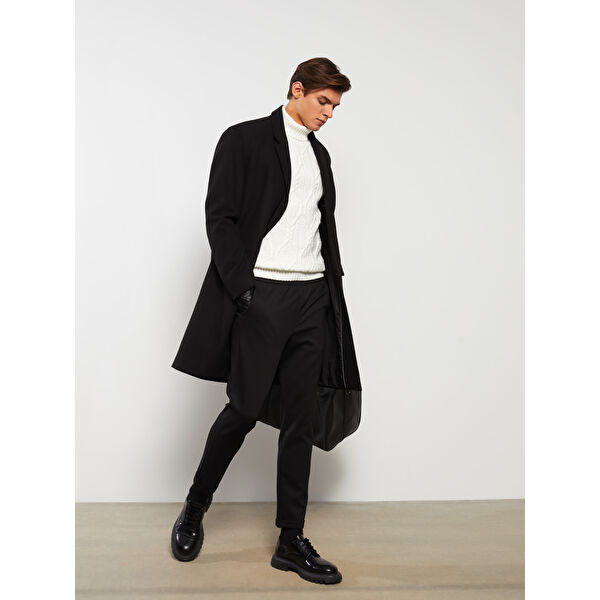 Slim Fit Beli Bağlama Detaylı Erkek Pantolon Slim Fit Beli Bağlama Detaylı Erkek Pantolon