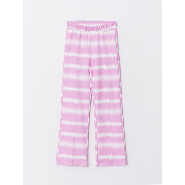 Beli Lastikli Batik Desenli Kız Çocuk Eşofman Altı Beli Lastikli Batik Desenli Kız Çocuk Eşofman Altı