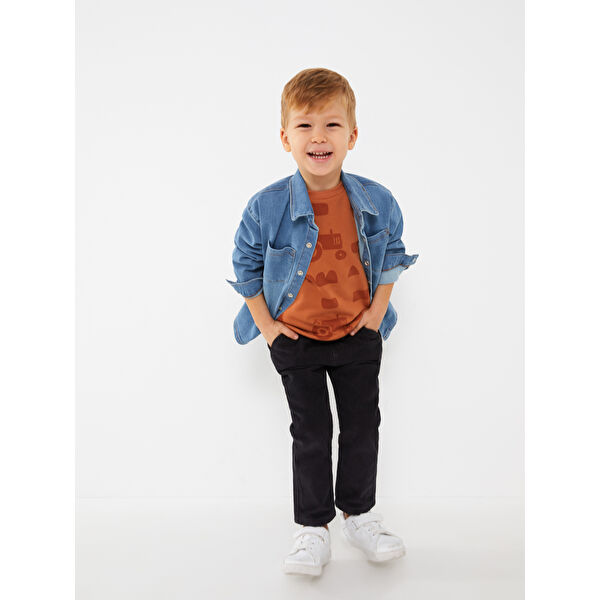 Basic Kadife Erkek Bebek Pantolon Basic Kadife Erkek Bebek Pantolon