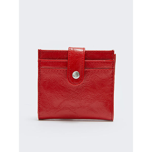 Deri Görünümlü Kadın Kartlık