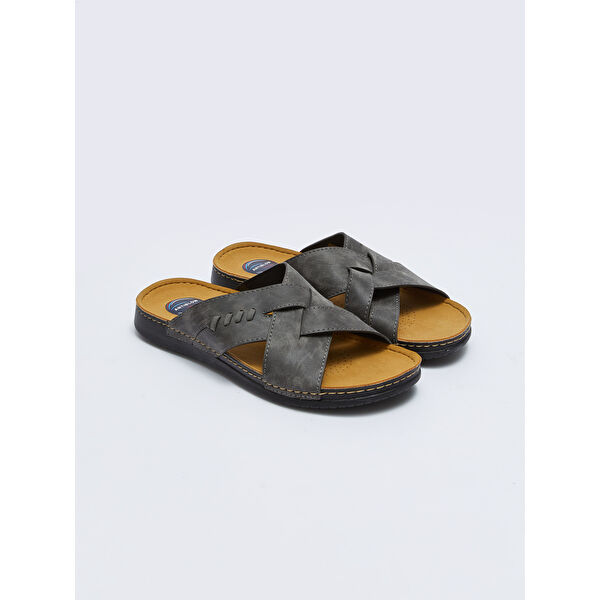 Çapraz Bantlı Erkek Terlik