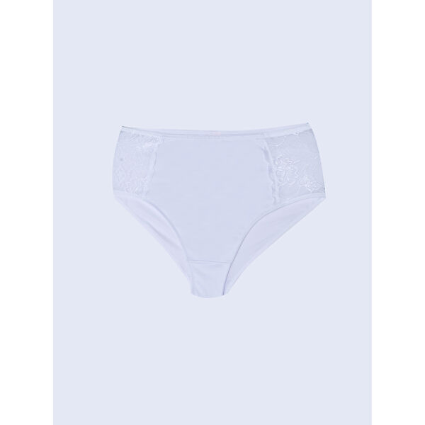 Büyük Beden Dantel Detaylı Klasik Külot