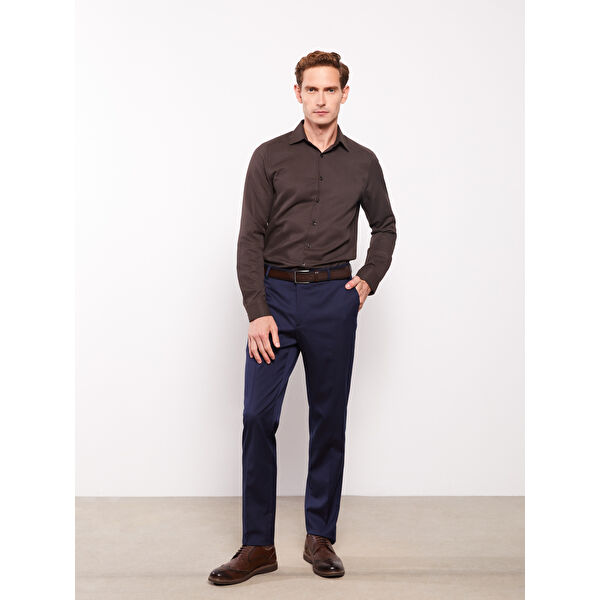 Slim Fit Uzun Kollu Erkek Gömlek