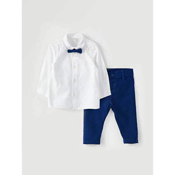 Uzun Kollu Basic Erkek Bebek 3'lü Takım Uzun Kollu Basic Erkek Bebek 3'lü Takım