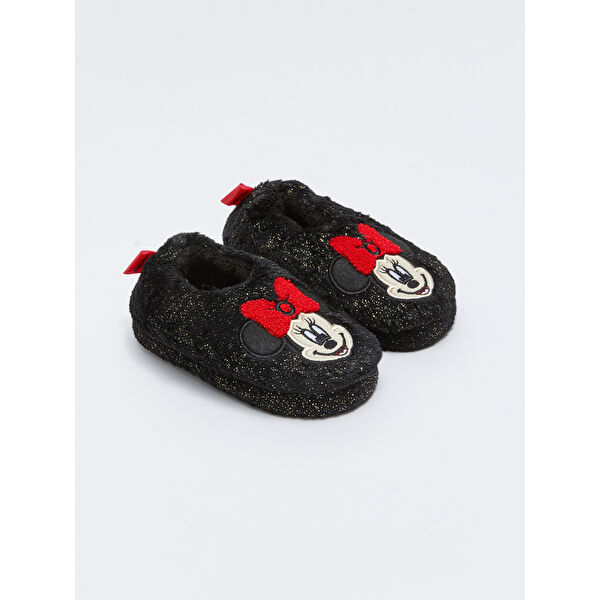 Minnie Mouse Lisanslı Kız Bebek Ev Terliği