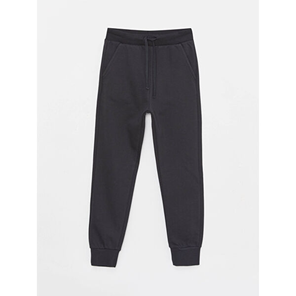 Beli Lastikli Basic Erkek Çocuk Jogger Eşofman Altı Beli Lastikli Basic Erkek Çocuk Jogger Eşofman Altı
