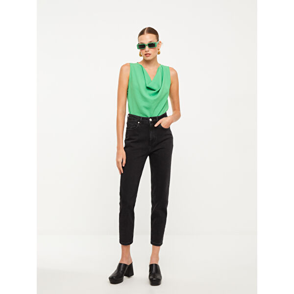 Straight Fit Kadın Jean Pantolon