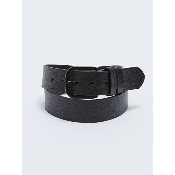 Deri Görünümlü Erkek Kemer