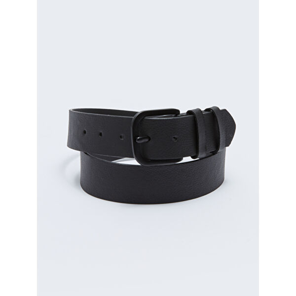 Deri Görünümlü Erkek Kemer