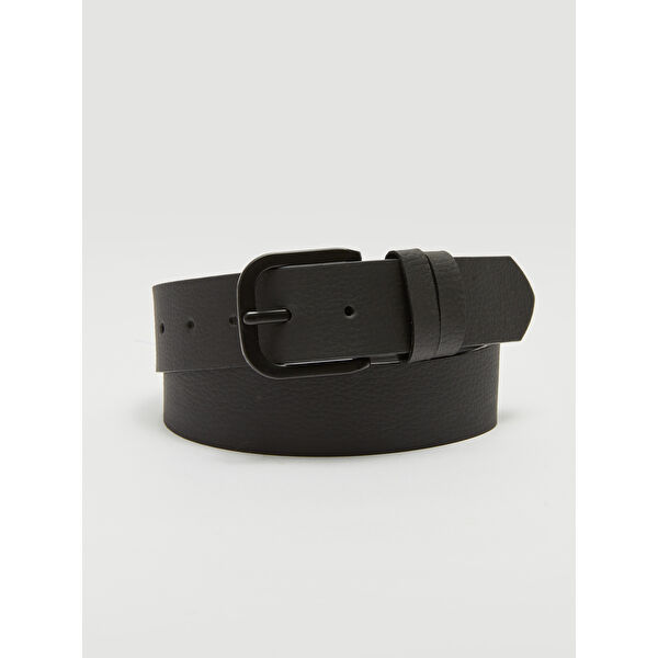 Deri Görünümlü Erkek Kemer