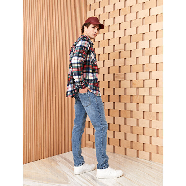 Slim Fit Erkek Jean Pantolon