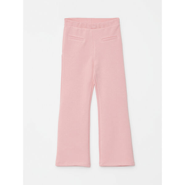 Beli Lastikli Basic Geniş Paça Kız Çocuk Eşofman Altı Beli Lastikli Basic Geniş Paça Kız Çocuk Eşofman Altı
