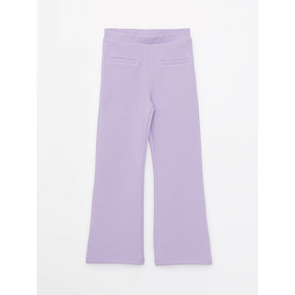 Beli Lastikli Basic Geniş Paça Kız Çocuk Eşofman Altı Beli Lastikli Basic Geniş Paça Kız Çocuk Eşofman Altı