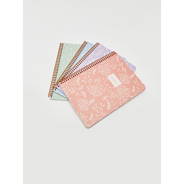 Baskılı Spiralli Çizgili Defter Baskılı Spiralli Çizgili Defter
