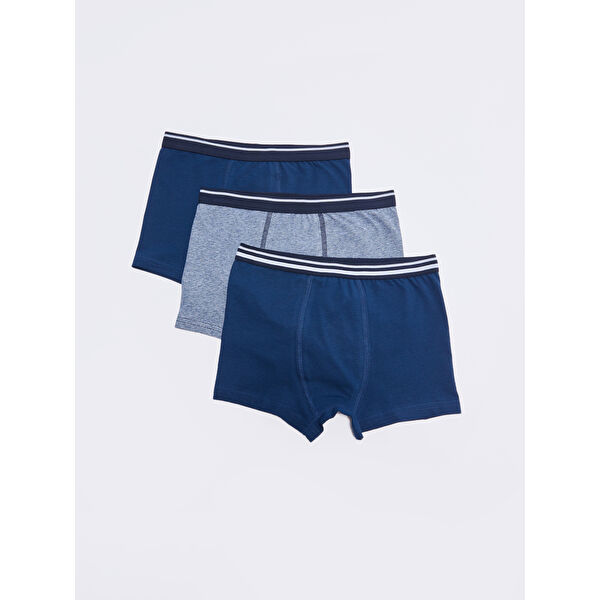 Basic Pamuklu Erkek Çocuk Boxer 3'lü Basic Pamuklu Erkek Çocuk Boxer 3'lü