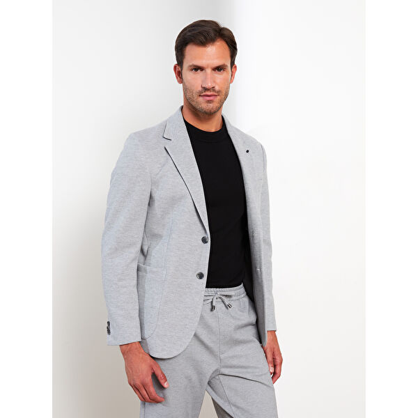 Dar Kalıp Erkek Blazer Ceket Dar Kalıp Erkek Blazer Ceket