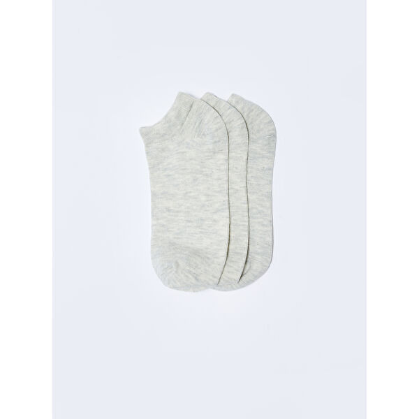 Düz Kadın Patik Çorap 3'lü Paket