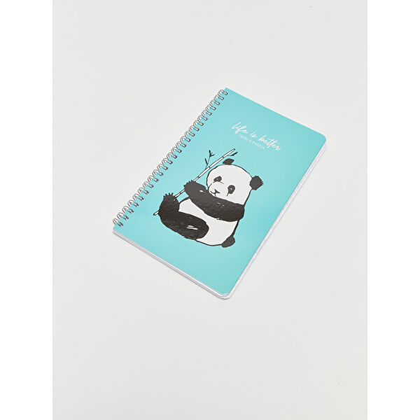Baskılı Spiralli Çizgili Defter Baskılı Spiralli Çizgili Defter