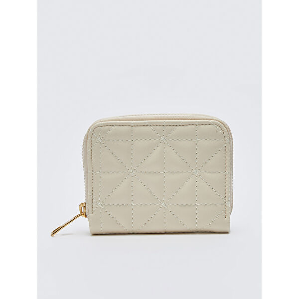 Deri Görünümlü Kadın Cüzdan