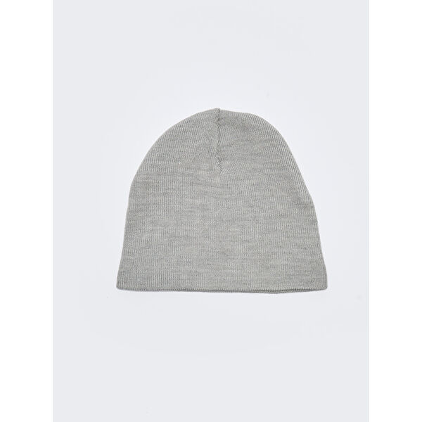 Düz Erkek Triko Bere