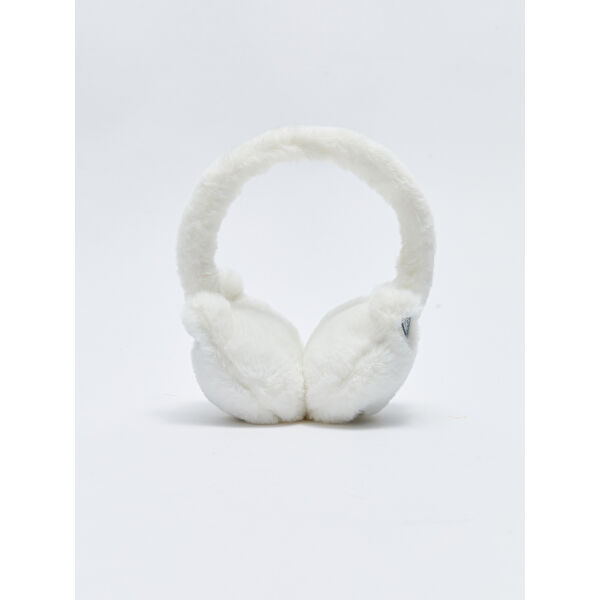 3D Aplike Detaylı Kız Çocuk Pelüş Kulaklık