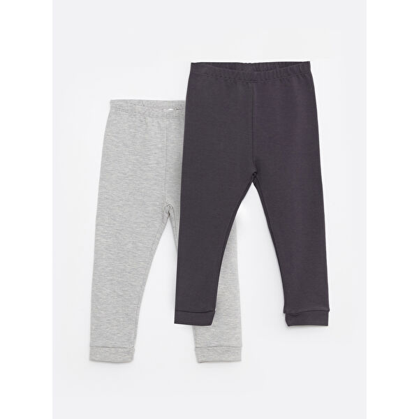 Beli Lastikli Basic Erkek Bebek Tayt 2'li