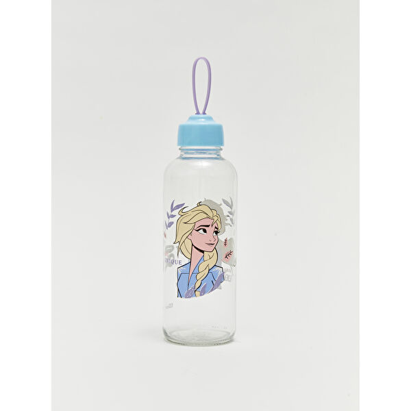 Frozen Lisanslı Kız Çocuk Cam Matara 500 Ml Frozen Lisanslı Kız Çocuk Cam Matara 500 Ml
