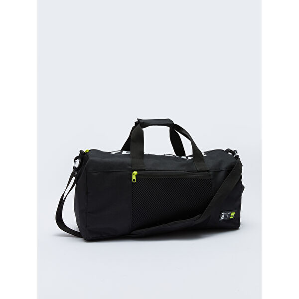 Yazı Baskılı Erkek Spor Çantası